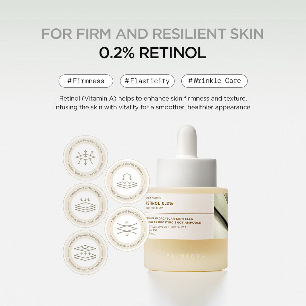 Skin1004 - Madagascar Centella Retinol 0.2 Boosting Shot Ampoule – Jangmi